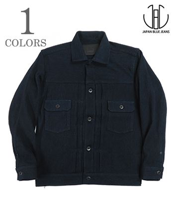 JAPAN BLUE ジャパンブルー インディゴ刺子|2nd Type|ジャケット『11oz. Sashiko 2nd Type Jacket』【アメカジ・ワーク】JBGJ005