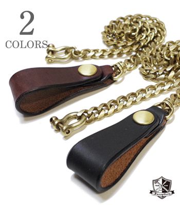 インセプション|INCEPTION ウォレットチェーン UKサドルブラスチェーン IPC-04