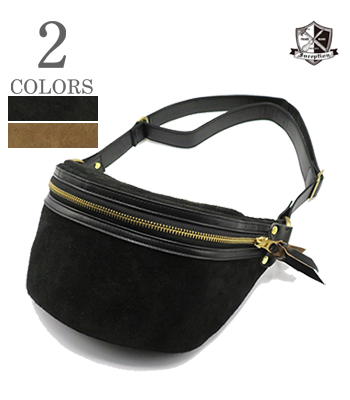 インセプション ショルダー ファニーパック INCEPTION HORSEHIDE FUNNY PACK Rough Out IPHSB-05R