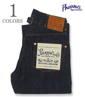 PHERROWS フェローズ バッファローホーンステッチ|13.5oz.|20s WIDE STRAIGHT『ワイドストレートジーンズ』【アメカジ・デニム】500SWの通販はau PAY ...