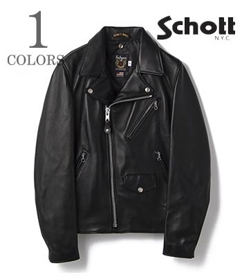 Schott ショット Made in USA|シープレザー|ライダースジャケット|782-3950089『228US LAMB RIDERS JACKET』【アメカジ・ワーク】5950022