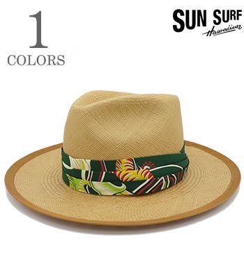 SUN SURF×Mr FATMAN サンサーフ ミスターファットマン トキヤ草|パナマハット『ANGELS TRUMPET HAWAIIAN PANAMA』【アメカジ・アロハ】SS02786