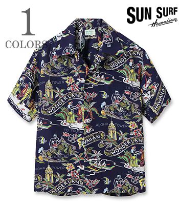 SUN SURF サンサーフ MALIHINI|スペシャルエディション|24Model『HAWAIIAN WONDERLAND』【アロハ・洋柄】SS39272