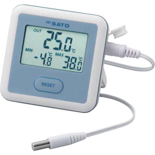 184000 (株)佐藤計量器製作所 佐藤 デジタル最高最低温度計 PC-3510 (1840-00) 184000-TN WO店の通販はau ...
