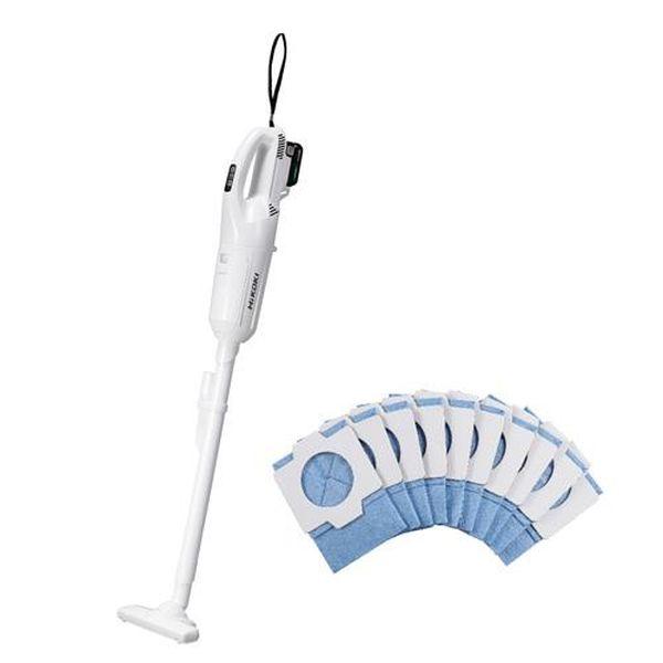 エスコ ESCO DC10.8V/2.0Ah ハンディークリーナー(紙パック/充電式) EA899HC-26 WO店