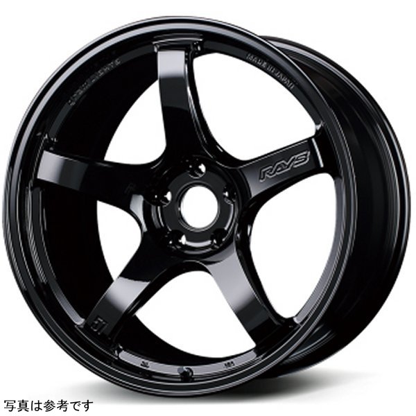 Gram Lights 57CR 17x9 +38 5x100 Glass ブラック MOQ 20 Pieces GLSWGCRQ38DGBP ...