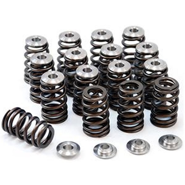 GSC P-D ミツビシ 4B11T Beehive Valve Springs & Ti リテーナーキット (Use w/OE Spring ...