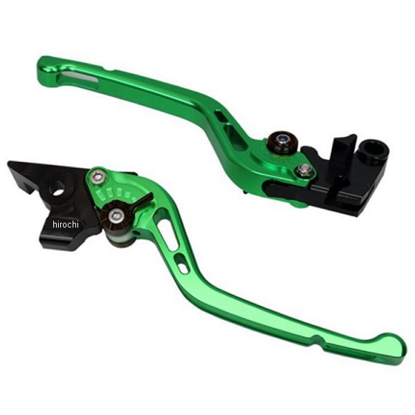 ユーカナヤ U-KANAYA ビレットレバーセット GPタイプ ロング 06年以降 トライアンフ デイトナ650 緑 TR004-016 ...