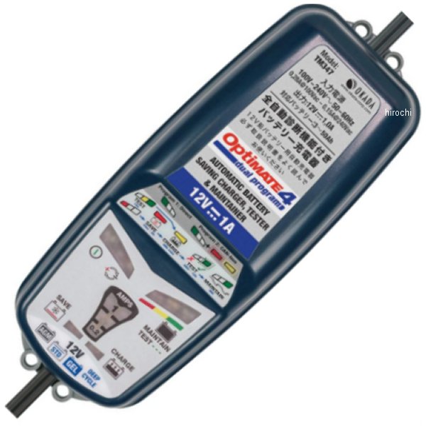 TM-347 テックメイト TecMate オプティメイト バッテリーメンテナー 4950545026408 WO店の通販はau PAY ...