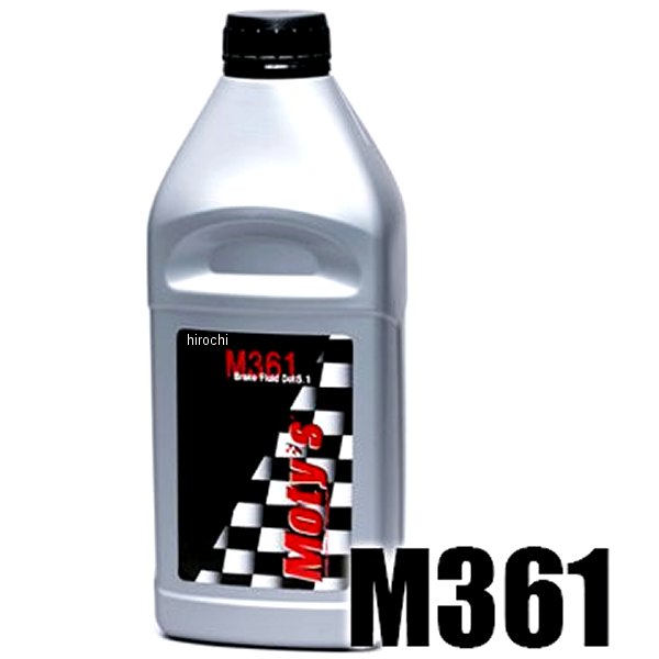 モティーズ Moty's ブレーキフルード M361 DOT5.1 1リットル M361-1L WO店の通販はau PAY マーケット - ヒロチー商事 | au PAY マーケット－通販サイト