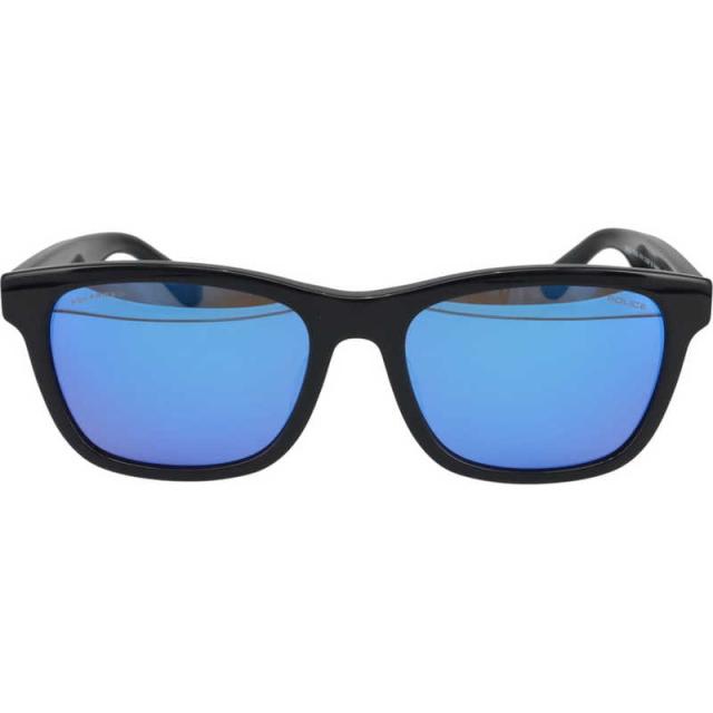 ポリス　SPLM32J 70BP シャイニーブラック/偏光ブルーミラー