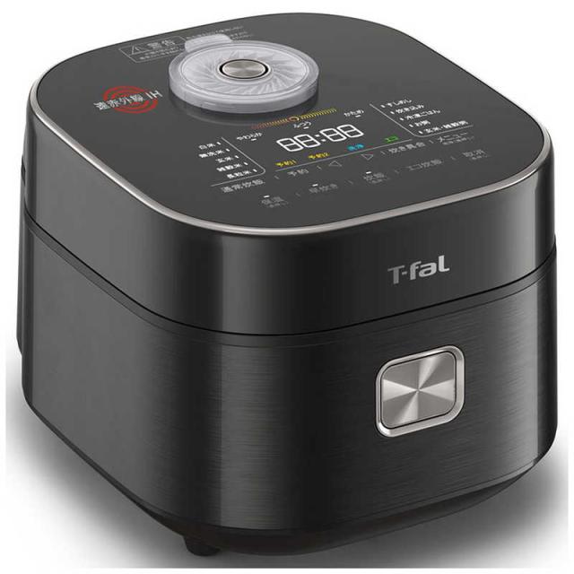 T-fal　炊飯器 5.5合 ザ・ライス 遠赤外線/IH ブラック　RK8828J0