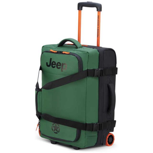 ジープ　ソフトキャリー ボストンキャリー 大型ダッフルバッグ 機内持込 Sサイズ CASCADE カスケード グリーン　J0274321013