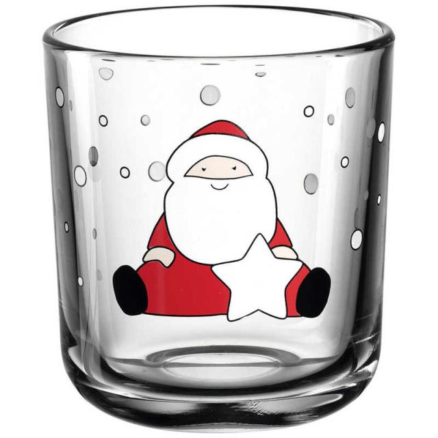 LEONARDO　ティーキャンドルホルダー6P H9cm サンタクロース 調理家電アクセサリ−　CN31012