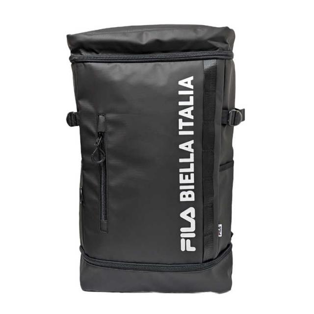 フィラ　ボックスバックパック ブラック/ホワイト　FM2430