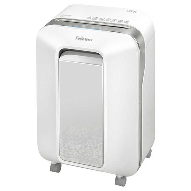 フェローズ　電動シュレッダー LX201 ホワイト [マイクロカット/A4サイズ]　5180101
