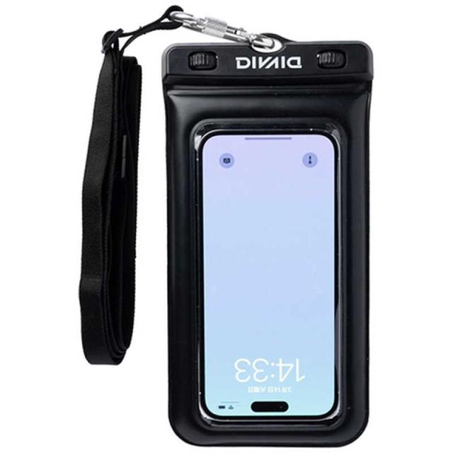 HAMEE DIVAID フローティング防水ケース ワイドサイズ ショルダーストラップ ブラック 566-952252の通販はau PAY マーケット - コジマ au PAY マーケット店 ...