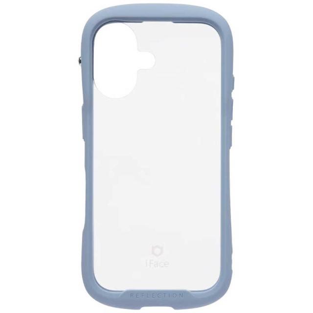 HAMEE iPhone 16(6.1インチ) iFace Reflection Frost 強化ガラスクリアケース iFace ペールブルー 41-979969の通販はau PAY ...