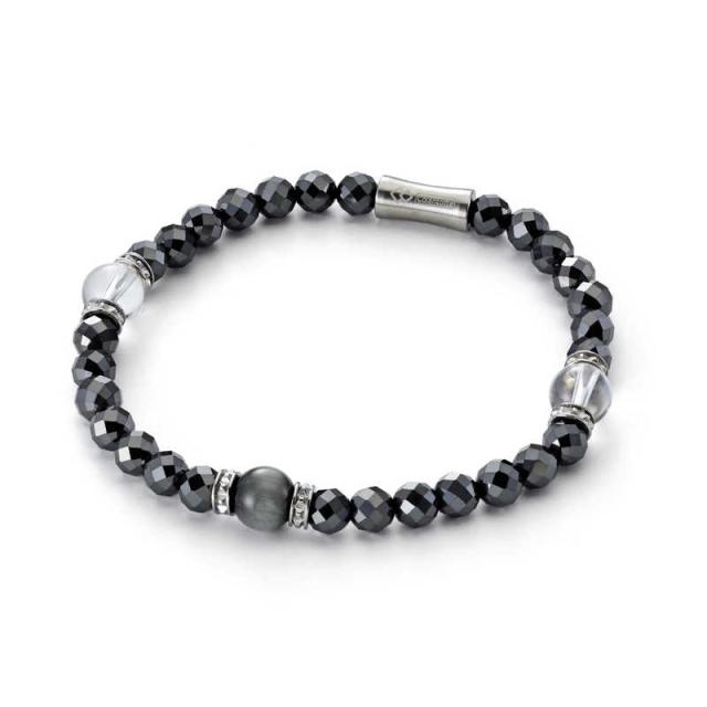 コラントッテ　ループ LUCEα(18.5cm) ブラック(イーグルアイ×水晶)　DABAB2014