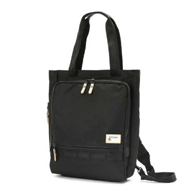 HARVEST　2Wayリュックトート moustache on time ブラック　JKA-2011
