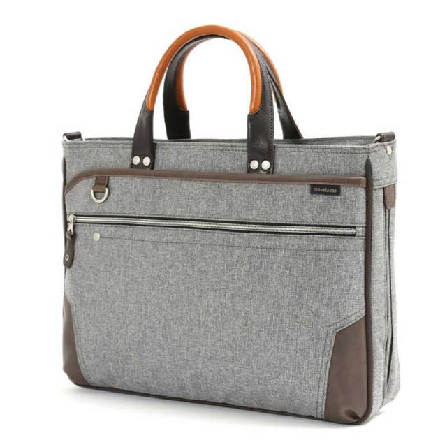 HARVEST　ブリーフバッグ moustache on time グレー　JPF-2171