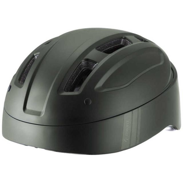 イオンスポーツ　自転車用ヘルメット ZEROFIT VESK ゼロフィット ベスク(Mサイズ：54〜57cm) ダークグリーン　ZHEZD-4