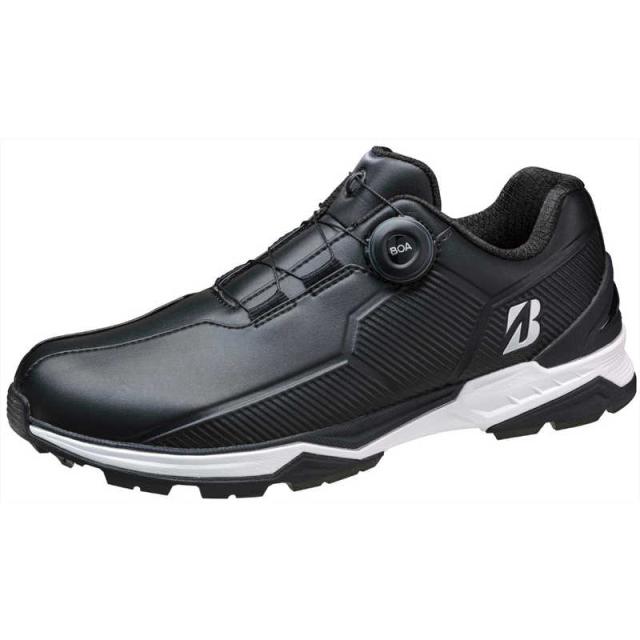 ブリヂストン　ゴルフシューズ ゼロ・スパイク バイター ワイド ［メンズ / 25.0cm / 幅：4E］ ブラック　SH2507