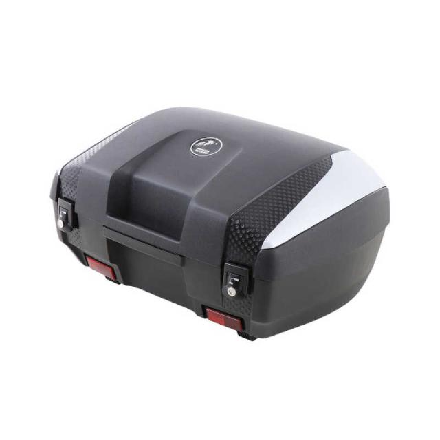 ヘプコアンドベッカー　トップケース ジュニアフラッシュ 55 ブラック/シルバー　610047-0009