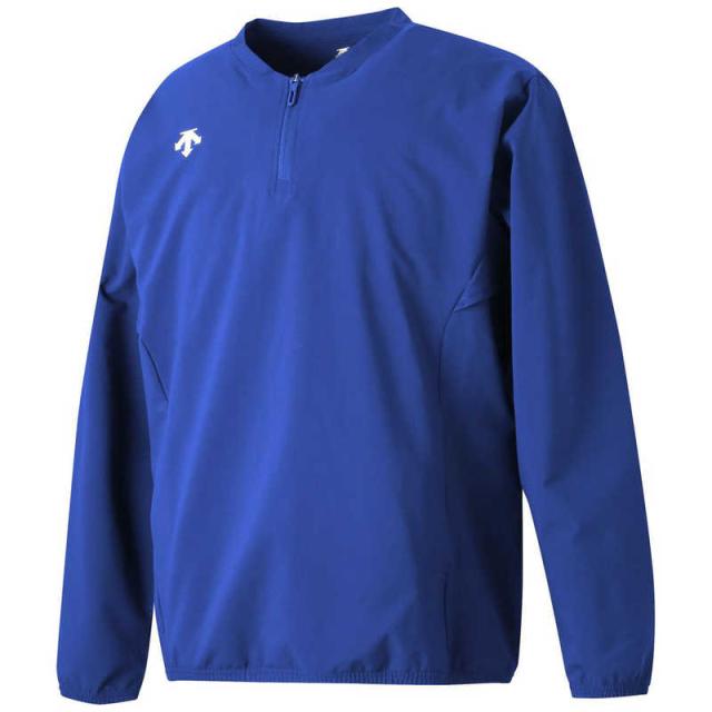 デサント　DESCENTE 長袖 ストレッチジャケット ブルー XO DB5SJK42M 【返品交換不可】　DB5SJK42M_25SS