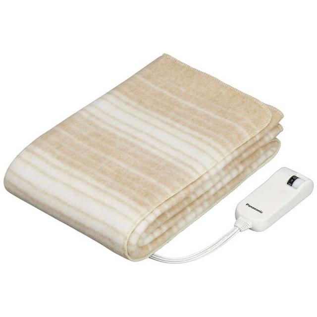 パナソニック　Panasonic　電気しき毛布 [ シングルLSサイズ / 敷毛布 ] ベージュ　DB-U31LS-C ベージュ