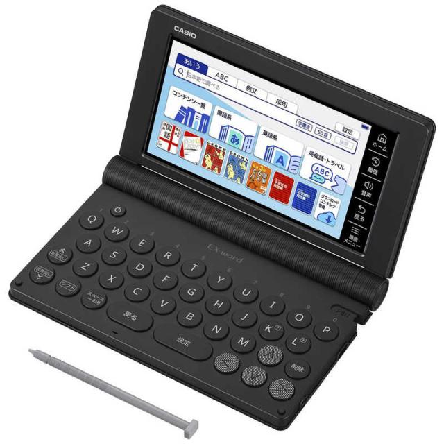 カシオ　CASIO　電子辞書 エクスワード EX-word 中学生モデル 180コンテンツ収録 ブラック　XD-SA3900BK