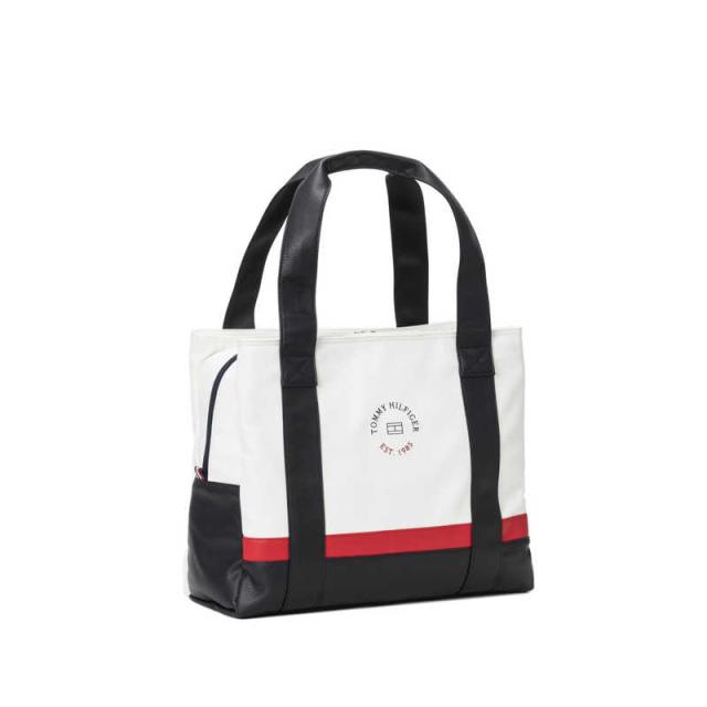 トミーヒルフィガー　25FW トートバッグ フラッグロゴ トリコロール　THMG5FT4_25FW