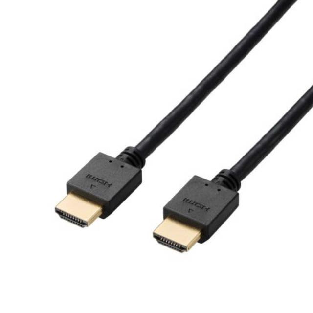 エレコム ELECOM HDMI ケーブル ハイスピード 1m 4K 30Hz High Speed HDMI Cable ブラック CAC-HD14E10BK3の通販はau PAY ...
