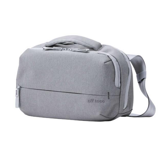 エレコム ELECOM ボディバッグ ショルダーバッグ 斜めがけ 撥水加工 ( Nintendo Switch/ 小型ガジェット 等収納 ) off toco グレー BMOFBB01GYの ...
