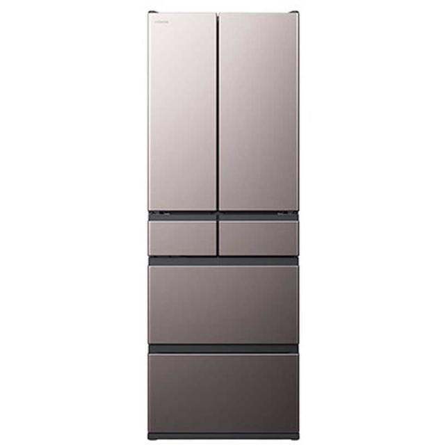 日立　HITACHI　冷蔵庫 6ドア 540L フレンチドア(観音開き) HWCタイプ 幅65cm ブラストモーブグレー　R-HWC54X-H（標準設置無料）