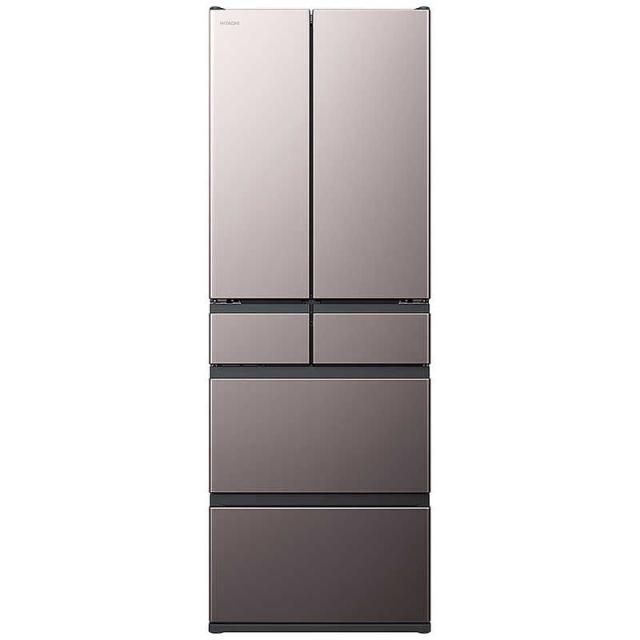 日立　HITACHI　冷蔵庫 6ドア 485L フレンチドア(観音開き) HWCタイプ 幅65cm  ブラストモーブグレー　R-HWC49X_H（標準設置無料）