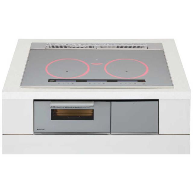 パナソニック　Panasonic　ビルトインIHクッキングヒーター Bシリーズ [75cm幅 3口IH] シルバー(宅配商品)　KZ-CB17TS