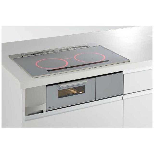 パナソニック　Panasonic　ビルトインIHクッキングヒーター Bシリーズ [75cm幅 3口IH] シルバー(宅配商品)　KZ-RB17TS