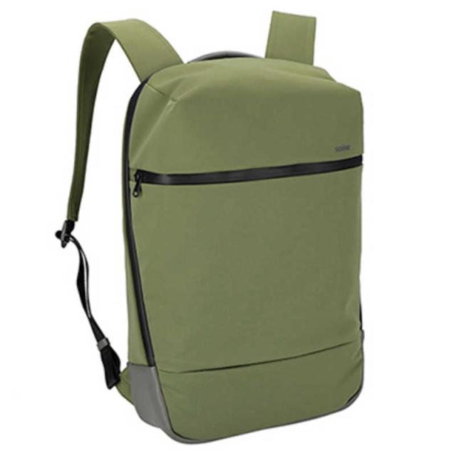 ゾンネ　SONNE KHA ［ 撥水加工 止水ファスナー 14インチノートPC 収納可 通勤 通学 ビジネスバッグ バックパック］ SONNE カーキ　SO-SOSL001
