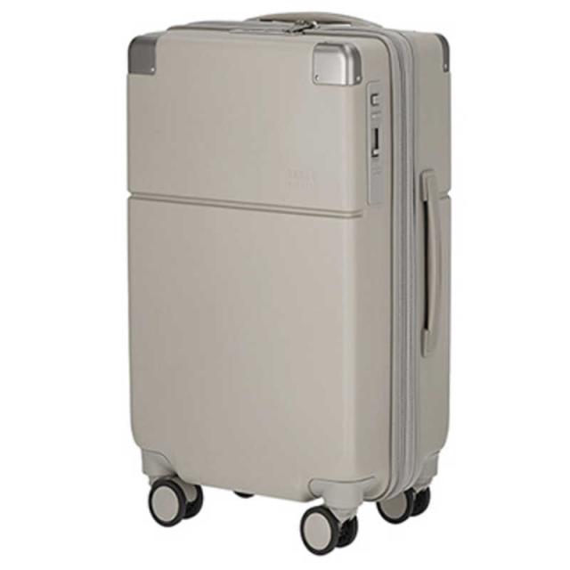 TAKEOKIKUCHI　スーツケース フレームタイプ ホールロック エキスパンダブル機能 グレージュ [TSAロック搭載 /37L /2泊〜3泊]　TK-SSC001