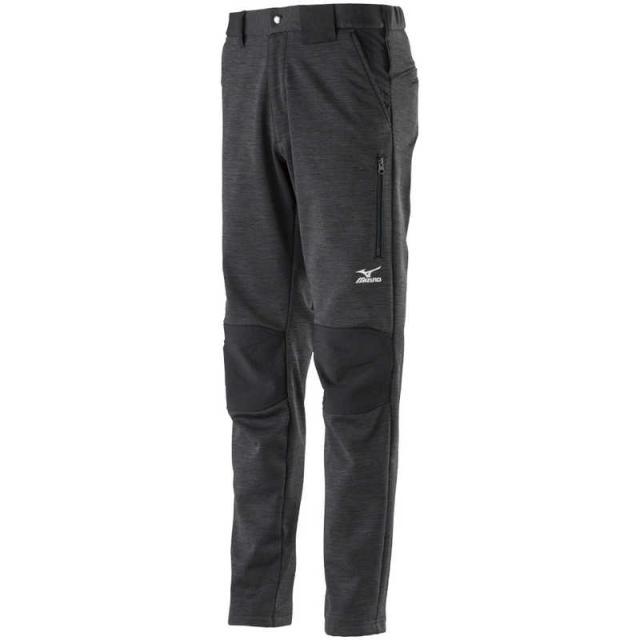 ミズノ　(ストレッチ／防風)テックシールドパンツ[ユニセックス] S 09：ブラック　F2JF958309