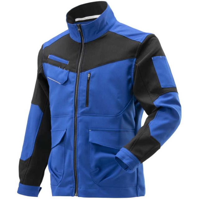 ミズノ　ワークジャケット(通年向け) ［ユニセックス］ XL 25：ブルー×ブラック　F2JE119425