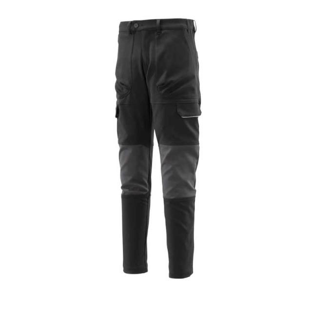 ミズノ　ワークパンツ（通年向け） [ユニセックス] 2XL 09：ブラック×チャコール　F2JF119409