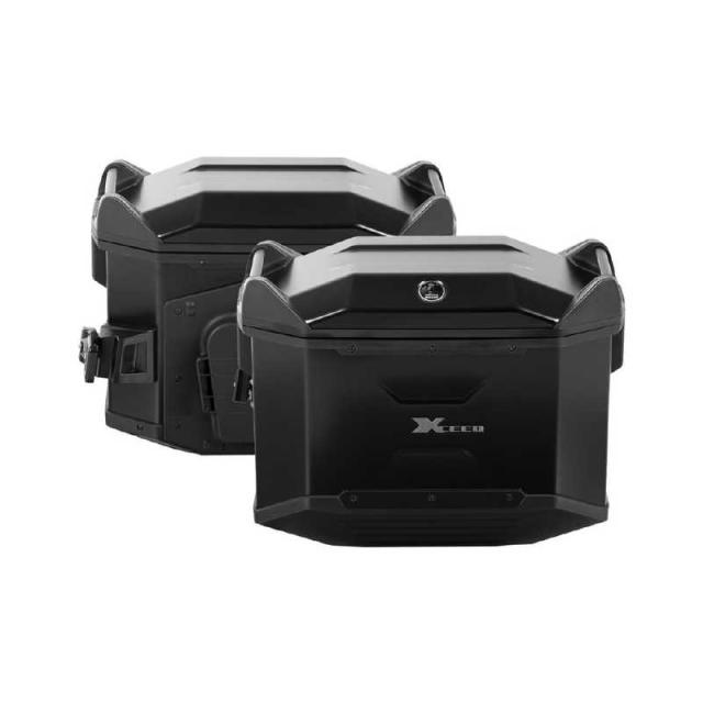 ヘプコアンドベッカー　XCEED サイドケースセット ブラック　HBS-XCD-SS-DB