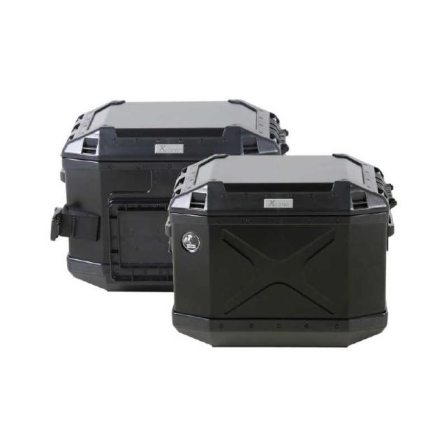 ヘプコアンドベッカー　XPLORER サイドケースセット サイドケース 40 ブラック　HBS-XPR-SS-40-B