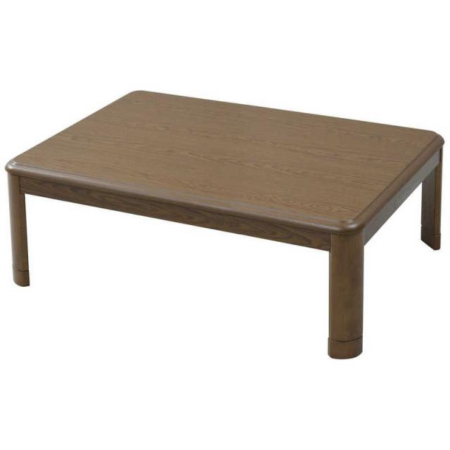 ヤマゼン　家具調こたつ ［約80×120cm / 長方形］　GKR-F1202H-MB