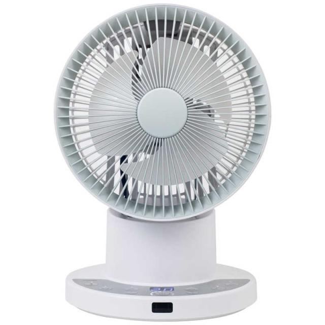 ヤマゼン　洗えるサーキュレーター DCモーター搭載 (省エネタイプ) 自動首振り機能あり 〜24畳 衣類乾燥モード搭載 リモコン付き ホワイト　YKAR-ZX151-W