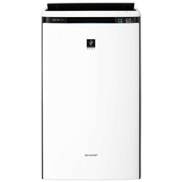 シャープ　SHARP　加湿空気清浄機 プラズマクラスターNEXT 空気清浄:31畳まで 加湿(最大):21畳まで ホワイト系　KI-UX70-W
