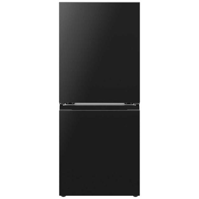 シャープ　SHARP　冷蔵庫 2ドア 152L 付け替え左右開き メガフリーザー 幅49.5cm マットブラック　SJ-TD15R-B（標準設置無料）