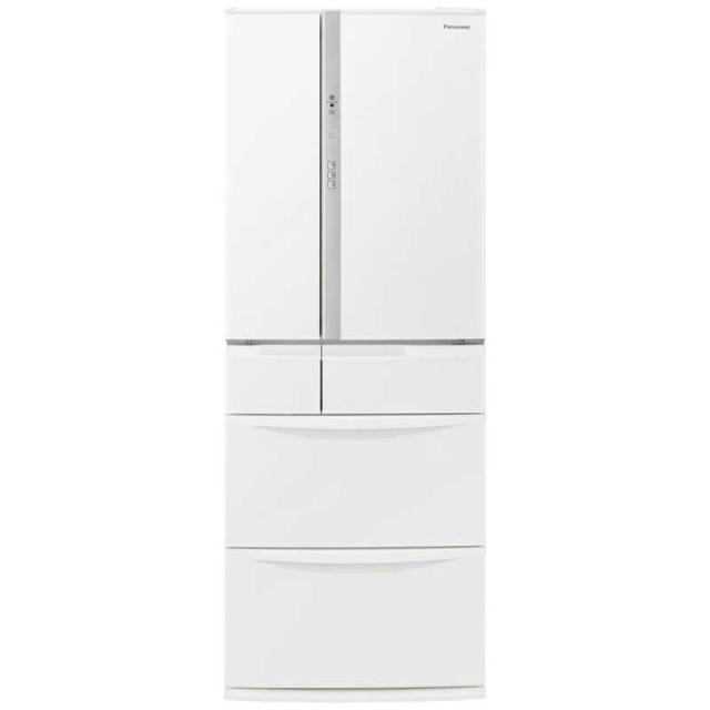 パナソニック　Panasonic　冷蔵庫 6ドア 451L フレンチドア(観音開き) FVFタイプ 真ん中冷凍室 幅68.5cm ハーモニーホワイト　NR-FVF45S3-W（標準設置無料）